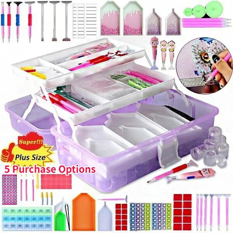 CrystalCraft 5D Diamond Painting Tool Set – The Bright Works Company